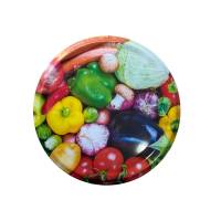 Capac borcan 100 mm, pentru borcane mari (model legume) - ColumnaShop